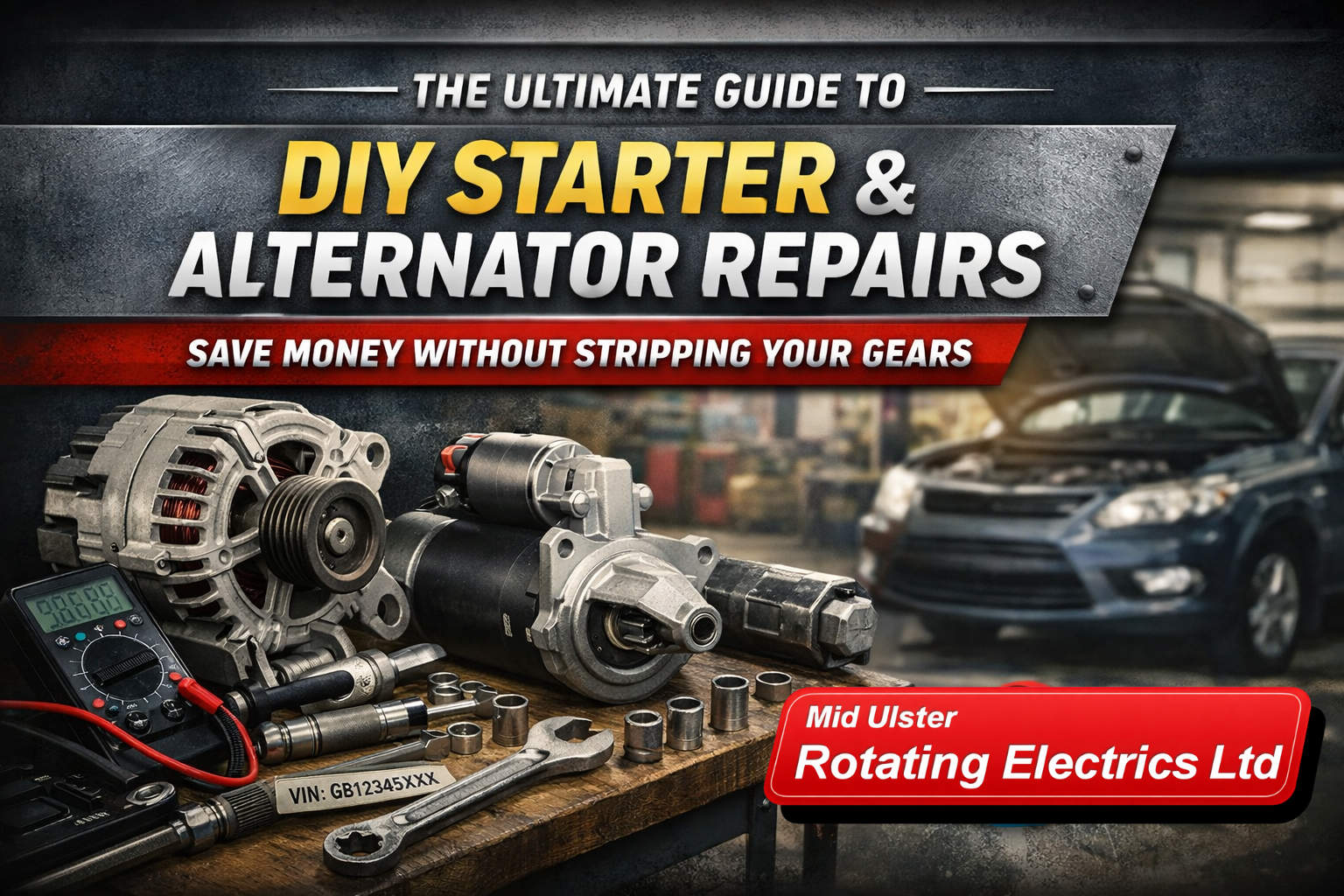 The Ultimate Guide to DIY Starter and Alternator Repairs: Save Money W ...